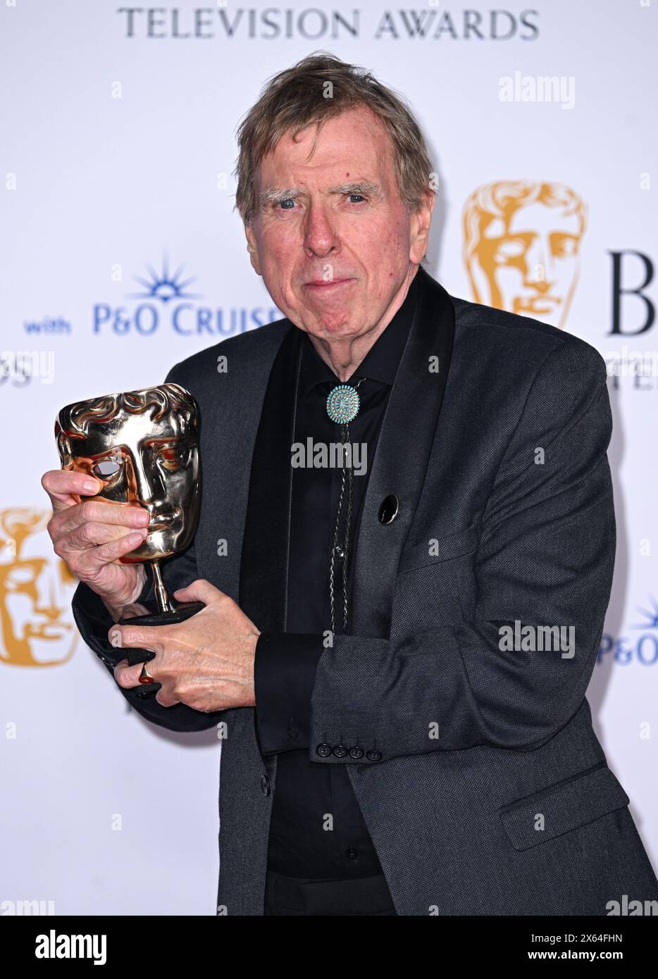 London, UK. May 12th, 2024. Timothy Spall with the Leading Actor BAFTA ...