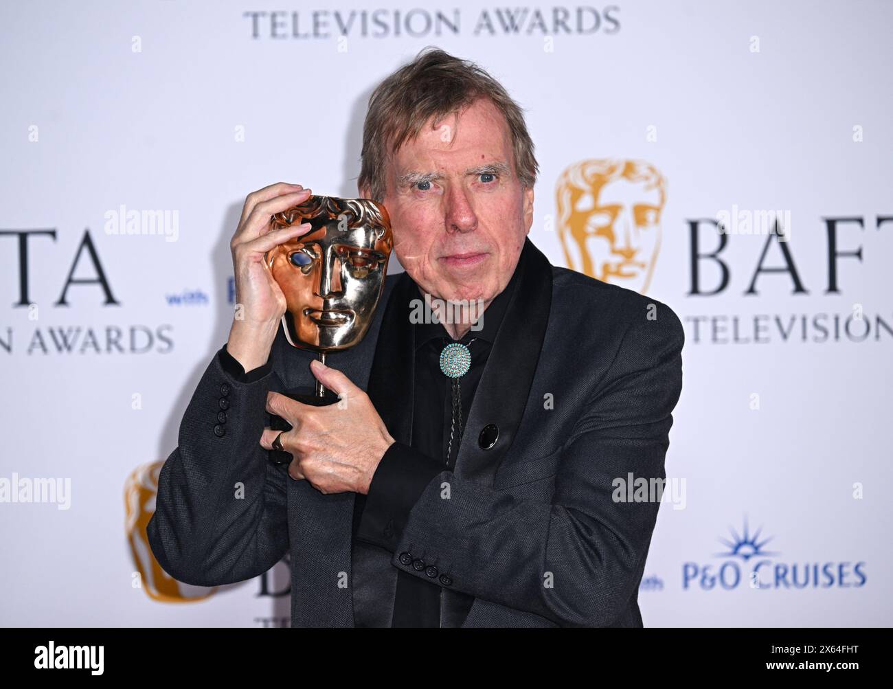 London, UK. May 12th, 2024. Timothy Spall with the Leading Actor BAFTA ...