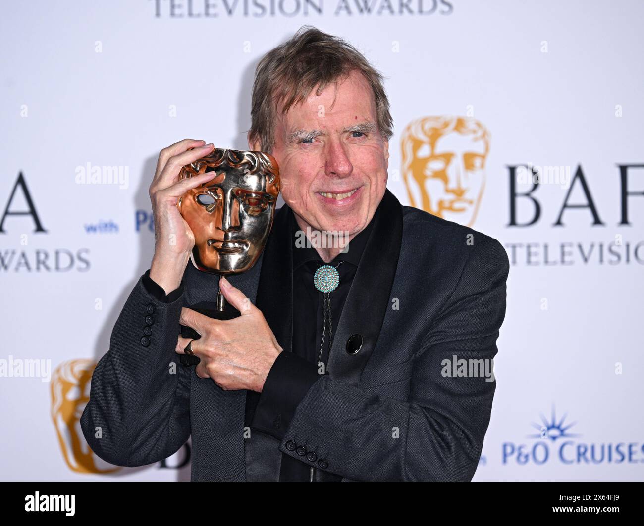 London, UK. May 12th, 2024. Timothy Spall with the Leading Actor BAFTA ...