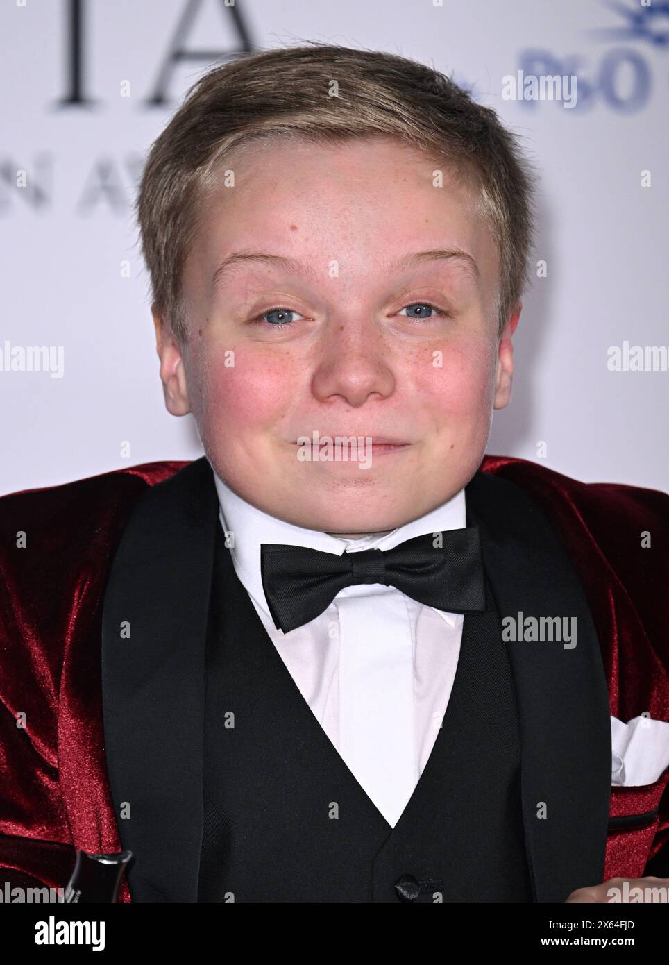 London, UK. May 12th, 2024. Lenny Rush at The BAFTA Television Awards ...
