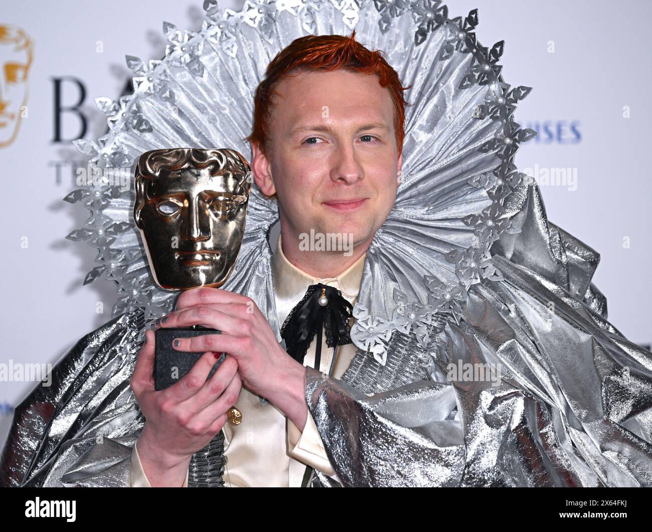 London, UK. May 12th, 2024. Joe Lycett with the Entertainment Performance BAFTA at The BAFTA ...