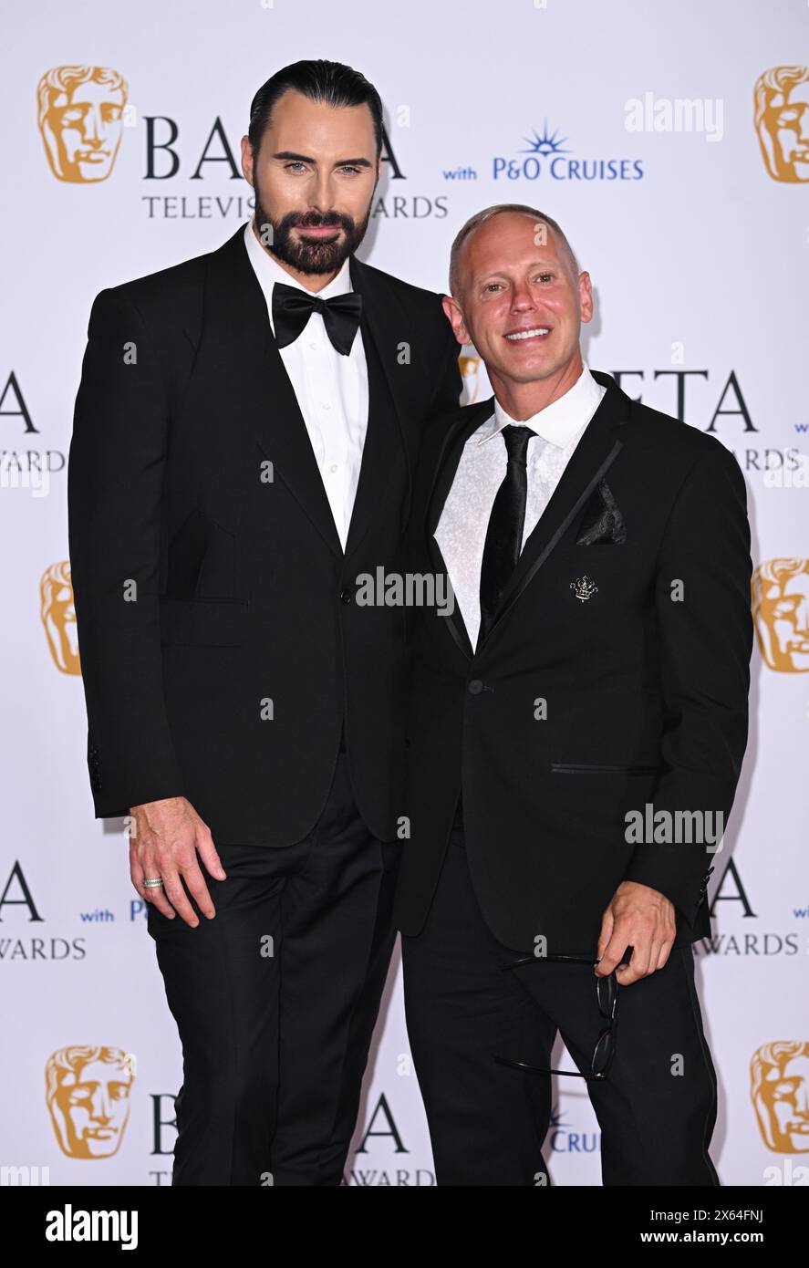 London, UK. May 12th, 2024. Rylan Clark and Rob Rinder at The BAFTA ...