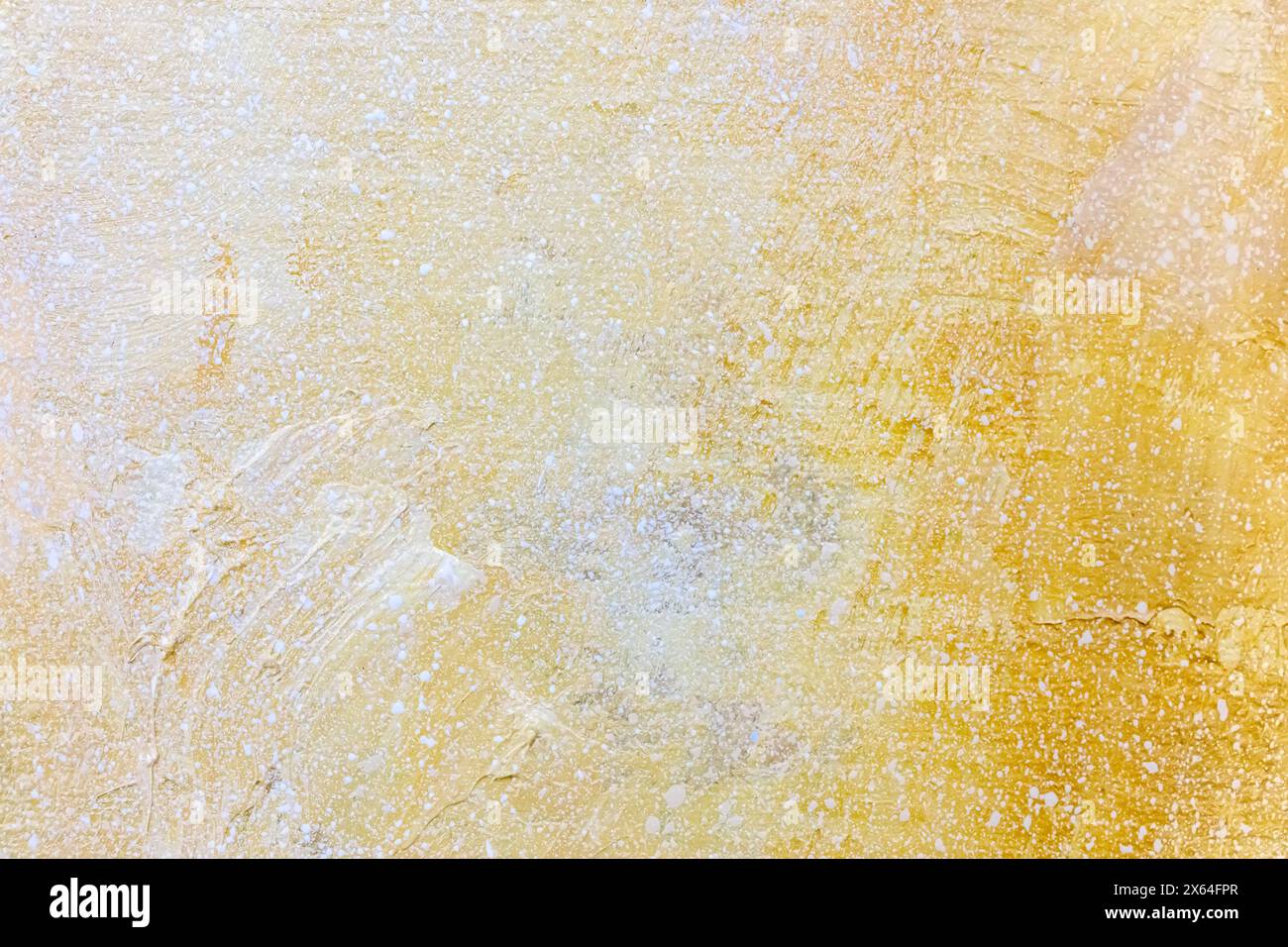 hand painted canvas light yellow textured background with white blobs ...