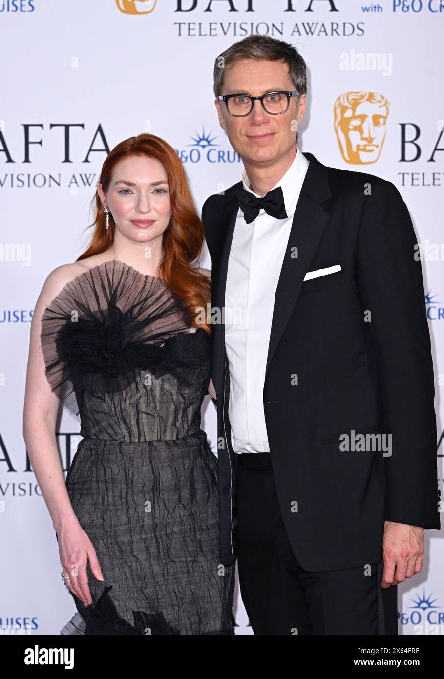 London, UK. May 12th, 2024. Eleanor Tomlinson and Stephen Merchant at ...