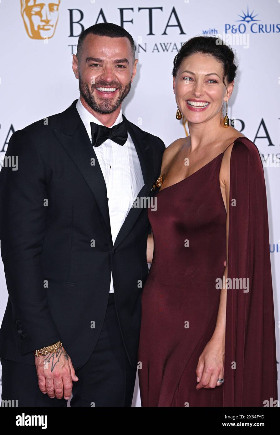 London, UK. May 12th, 2024. Emma Willis and Matt Willis in the Awards ...