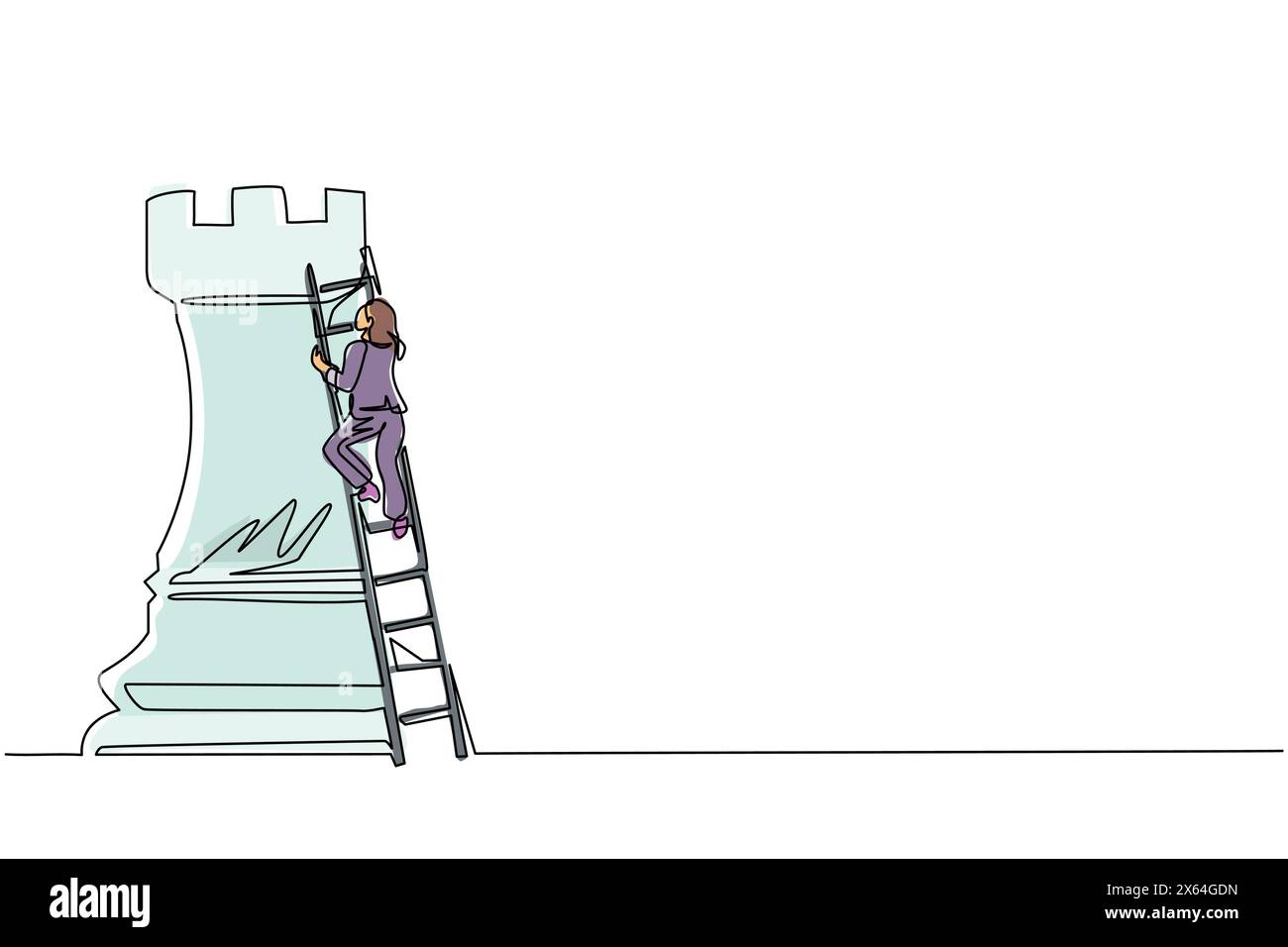 Rook chess piece cartoon illustration hi-res stock photography and ...