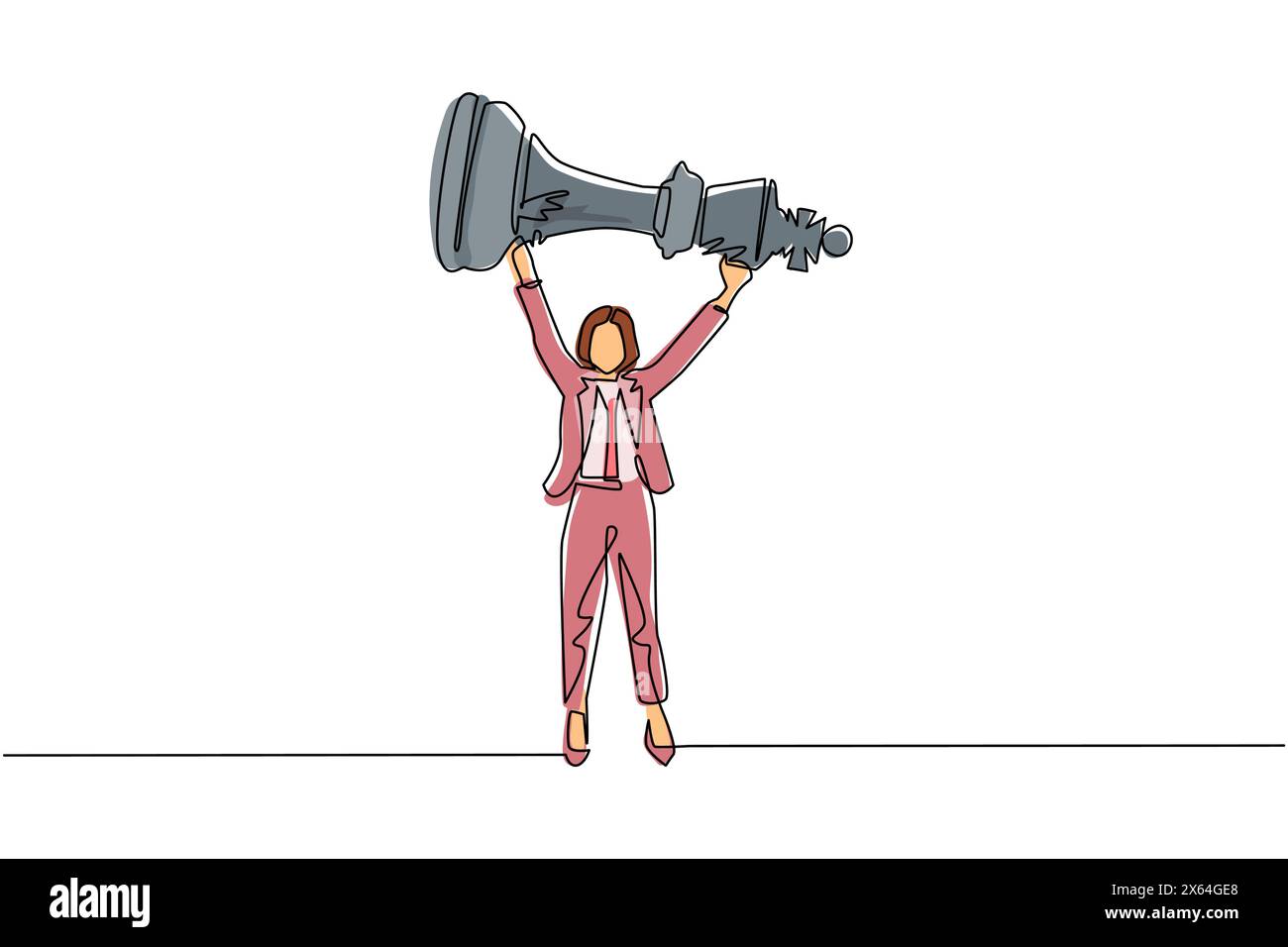 Female supremacy Stock Vector Images - Alamy