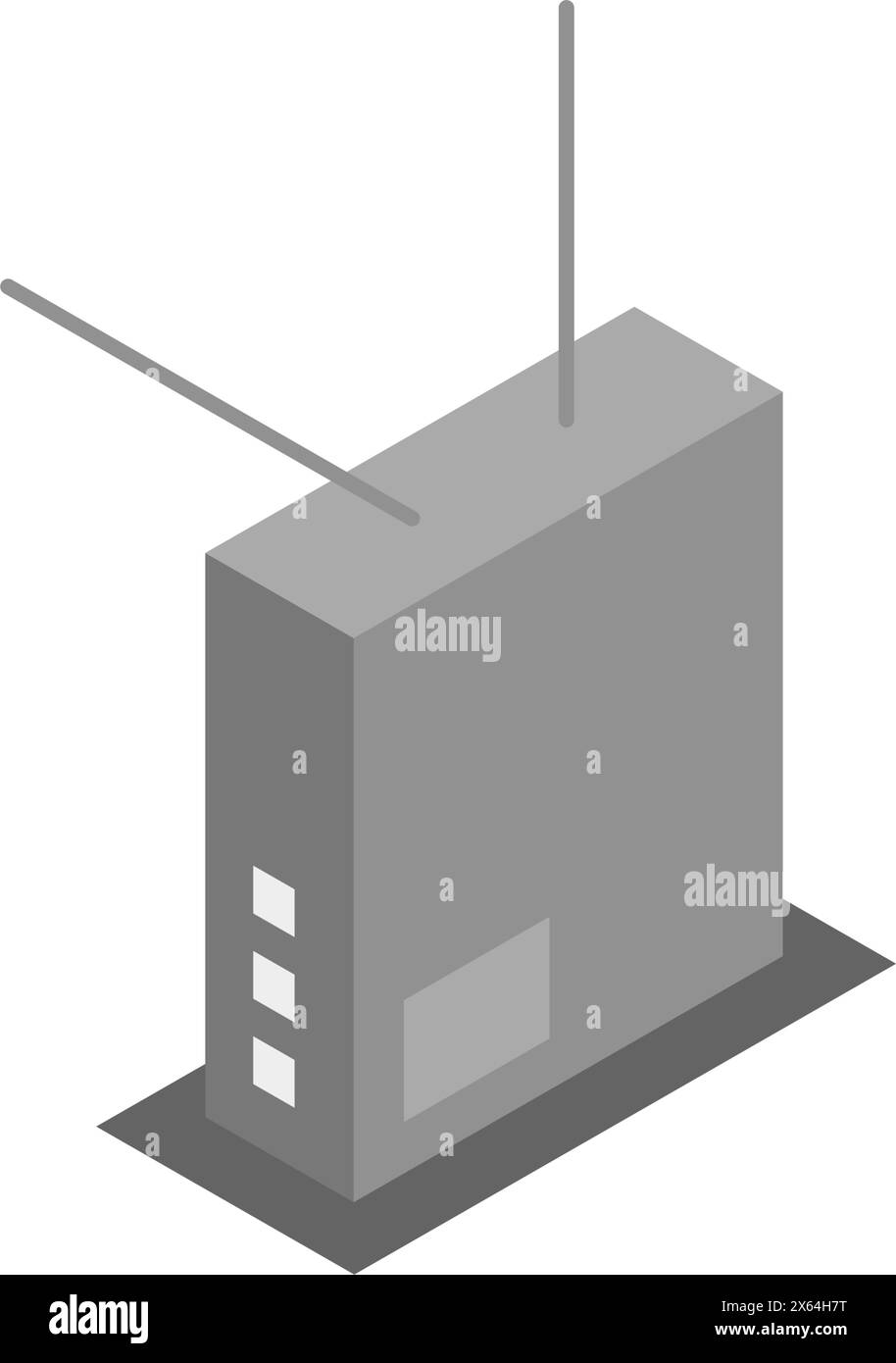 Black appliances: routers, isometric illustrations, Vector Illustration ... Black appliances: routers, isometric illustrations, Vector Illustration ...