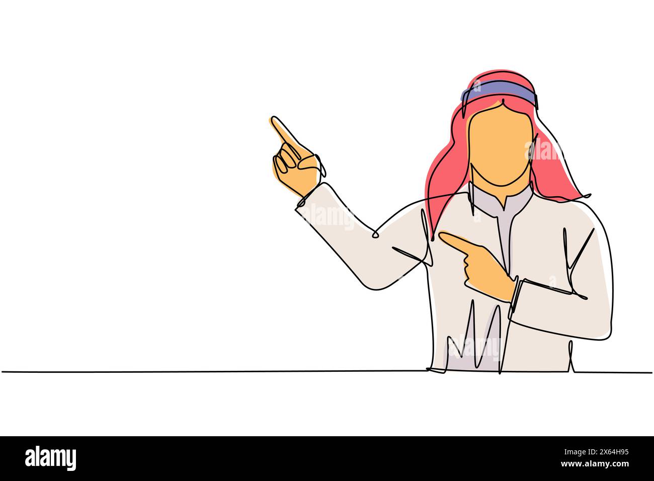 Smiling business man point Stock Vector Images - Alamy