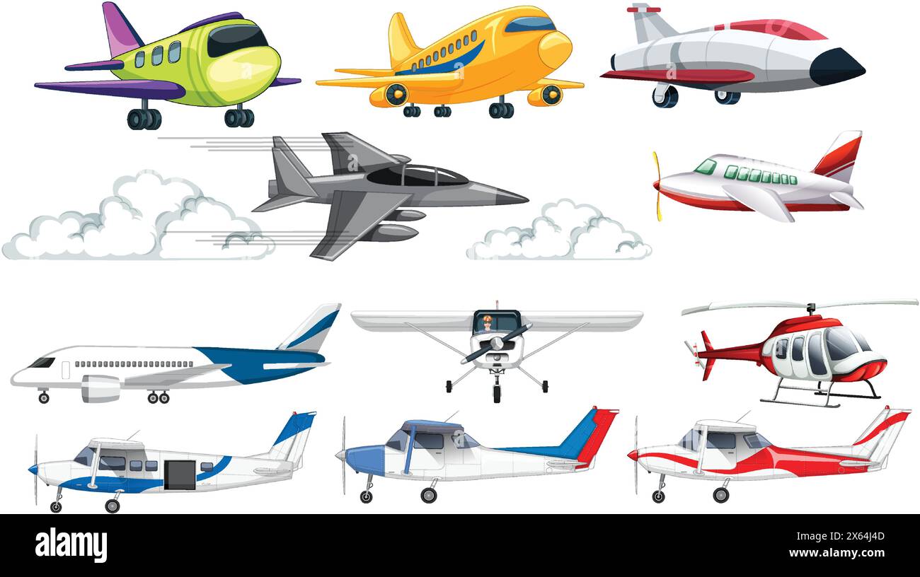Aircraft types hi-res stock photography and images - Alamy