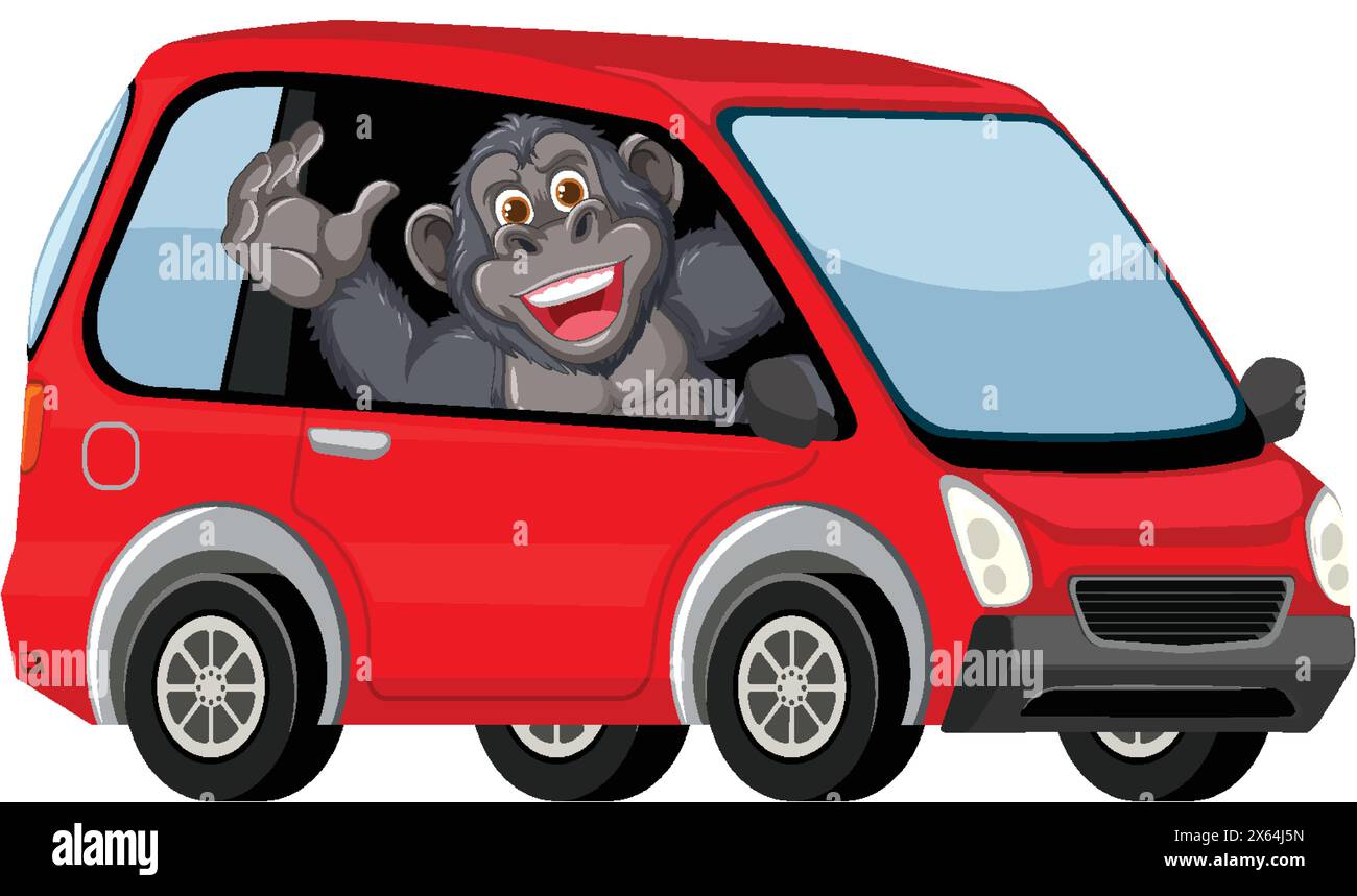 Gorilla animation art hi-res stock photography and images - Alamy