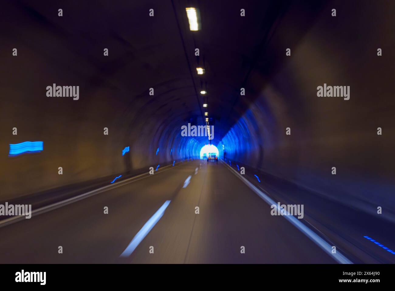 Drive through Road Tunnel, Austria Stock Photo - Alamy