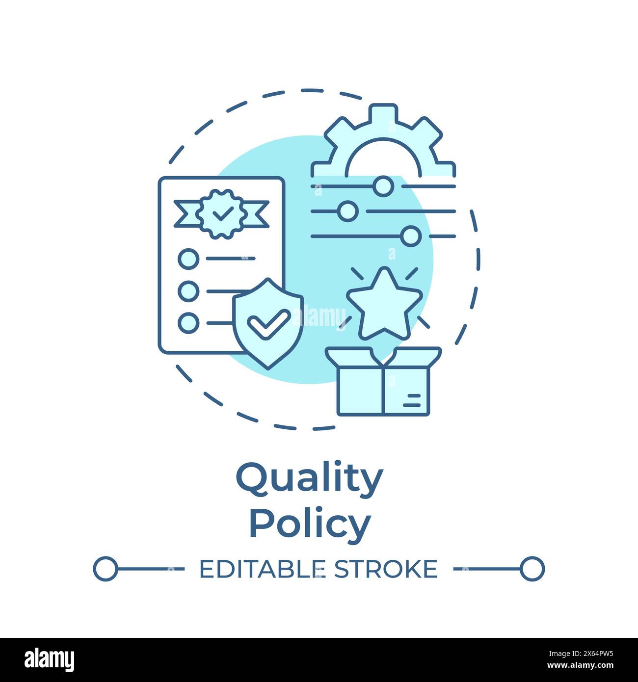 Quality policy Stock Vector Images - Alamy