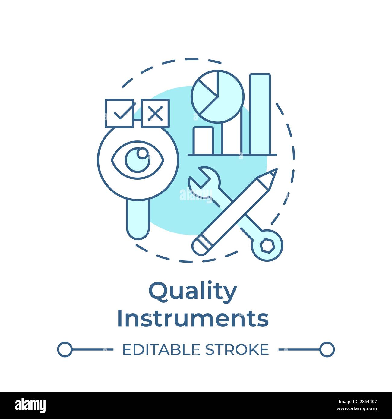 Statistical analysis and instruments Stock Vector Images - Alamy