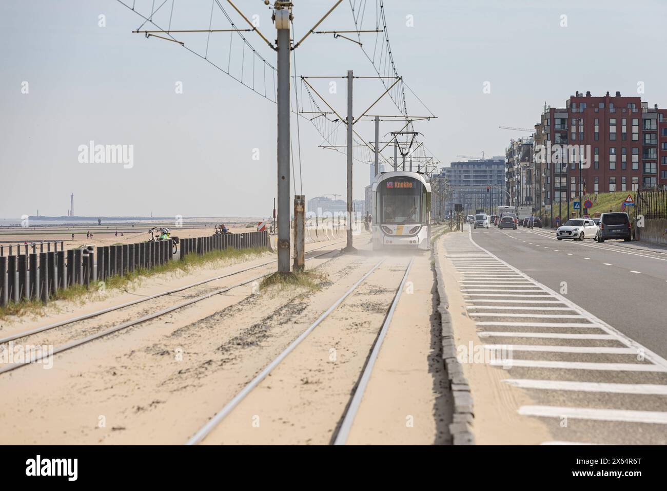 Die Küstenstraßenebahn Kusttram - De Lijn galt lange als die längste ...