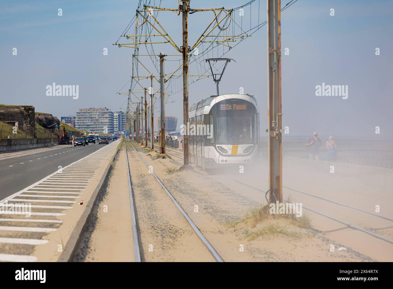 Die Küstenstraßenebahn Kusttram - De Lijn galt lange als die längste ...
