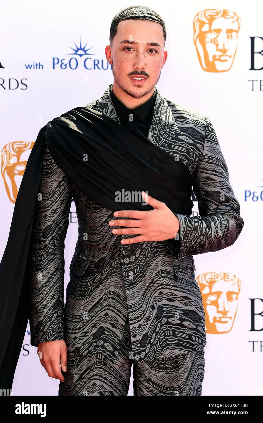 Kyron Hamilton bei der Verleihung der BAFTA TV Awards 2024 in der Royal ...