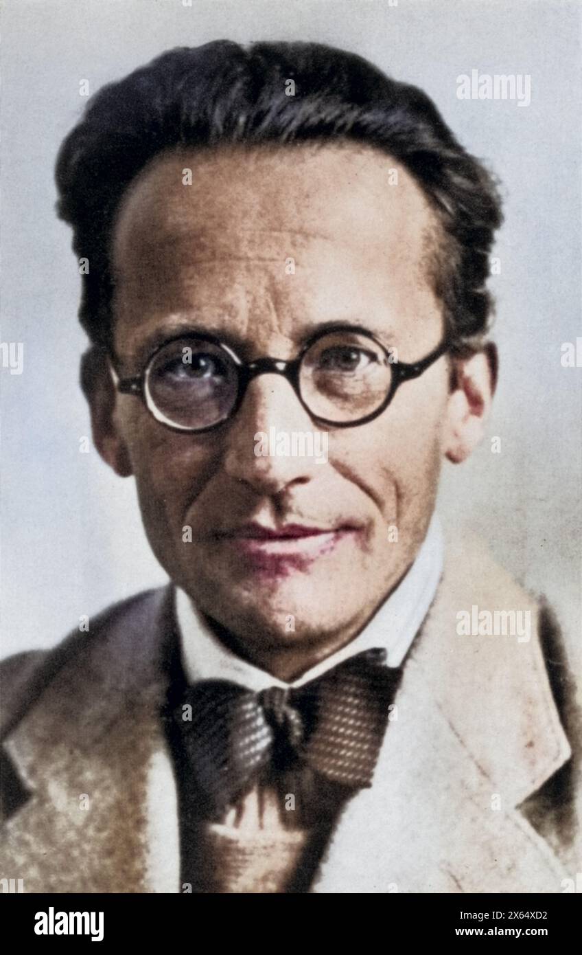Erwin schrodinger portrait hi-res stock photography and images - Alamy