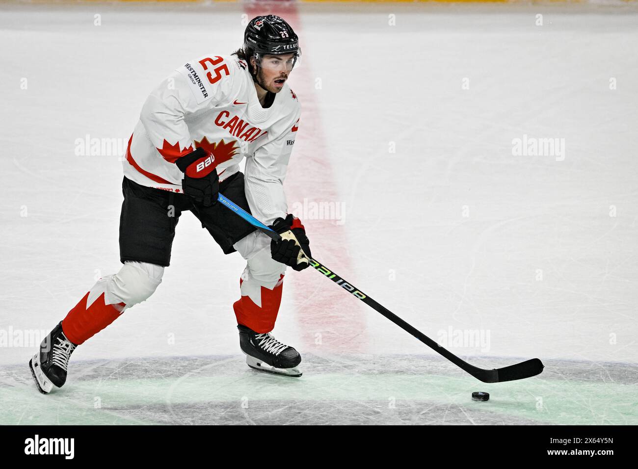Denmark vs Canada group A match of the 2024 IIHF World Championship, in ...