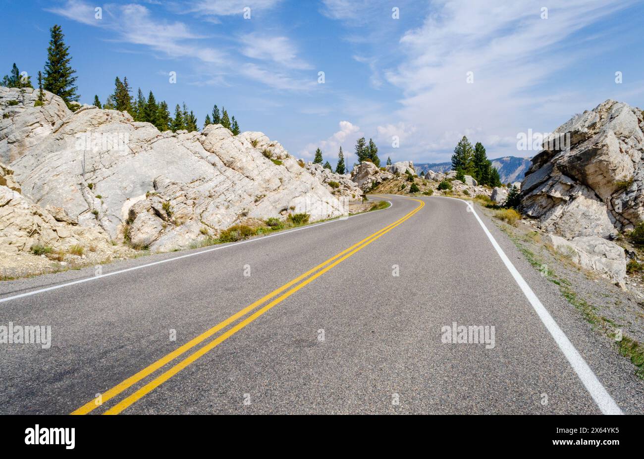 The Hoodoos, or Silver Gate at Yellowstone National Park, USA Stock ...
