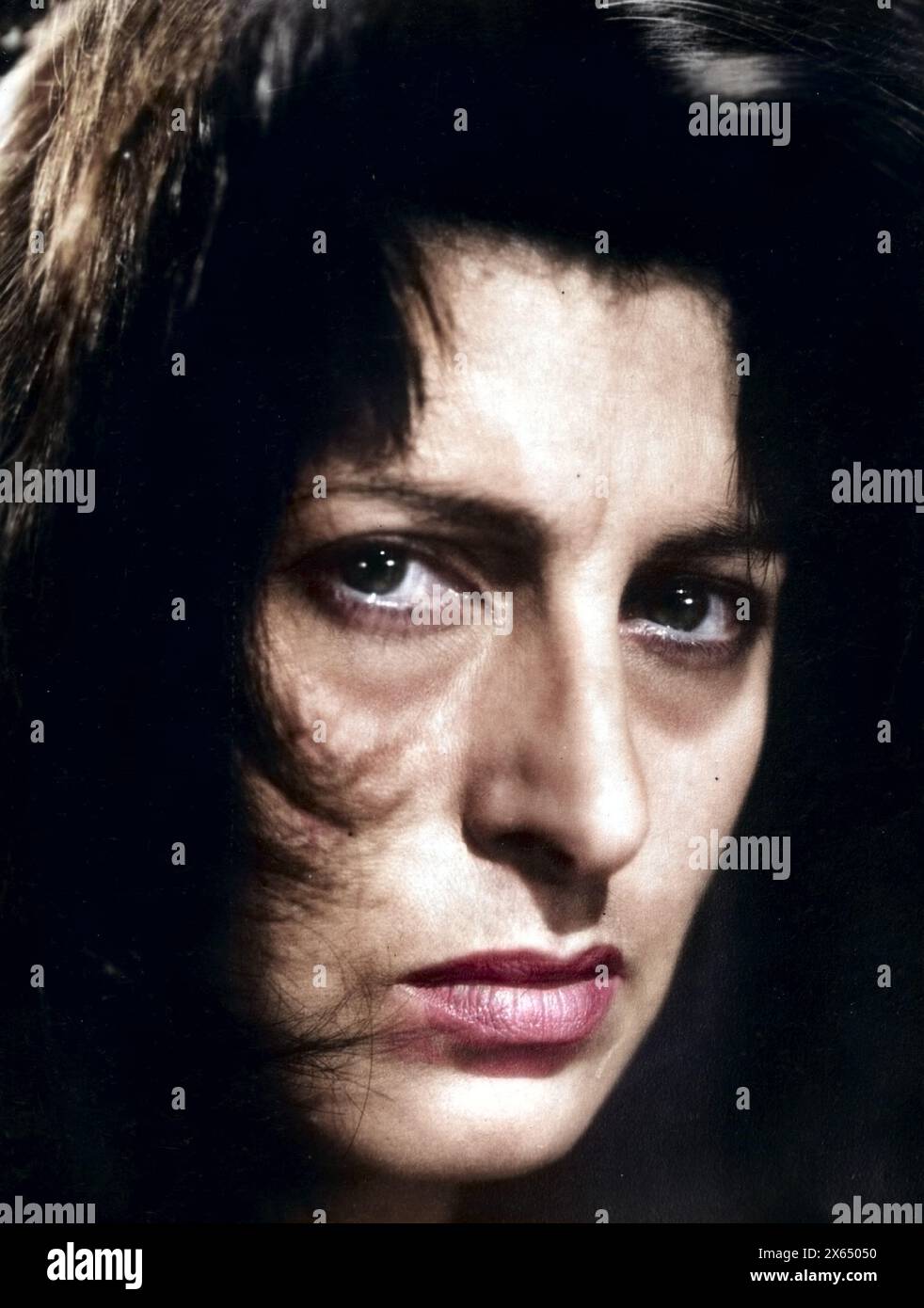 Magnani, Anna, 7.3.1908 - 26.9.1973, Italian actress, portrait, circa ...