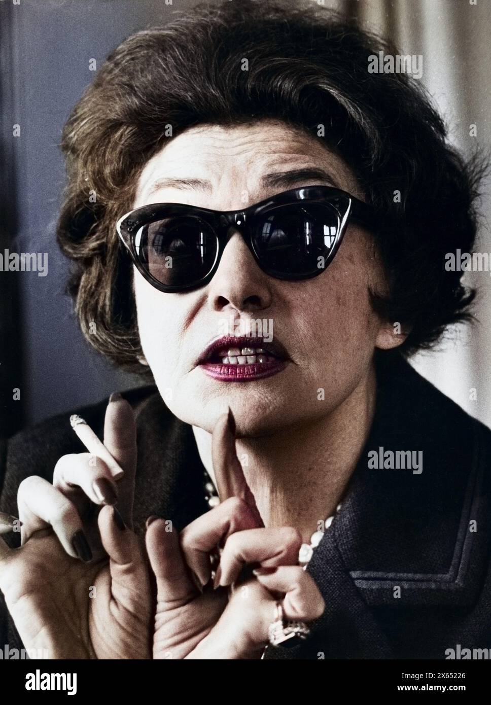 Leander, Zarah, 15.3.1907 - 23.6.1981, Swedish actress and singer ...