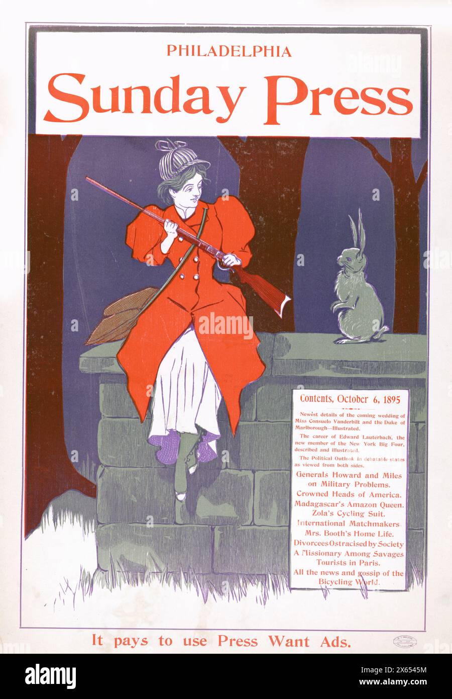 George Reiter Brill (American illustrator, 1867-1918) Philadelphia ...