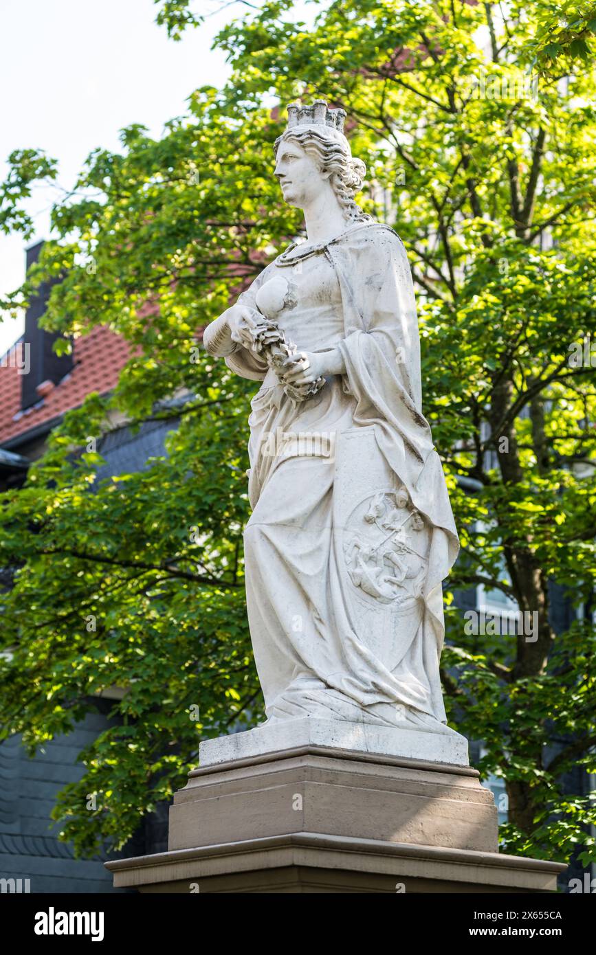 Hattingen, Germany - June 30, 2023: War memorial Hattingia, German unit ...