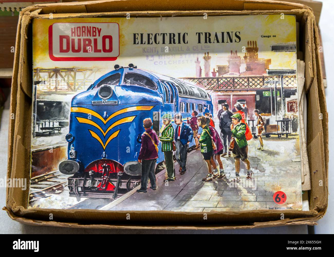 Boxed model railway Electric Trains toy set Hornby DUBLO on display at ...