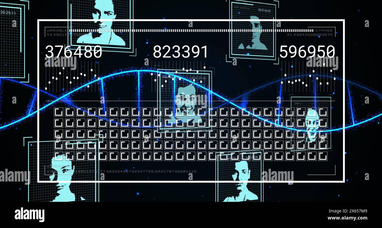 Dna profile hi-res stock photography and images - Alamy