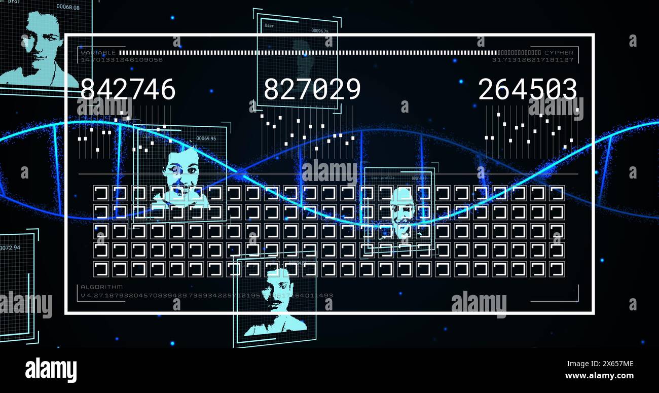 Dna profile hi-res stock photography and images - Alamy