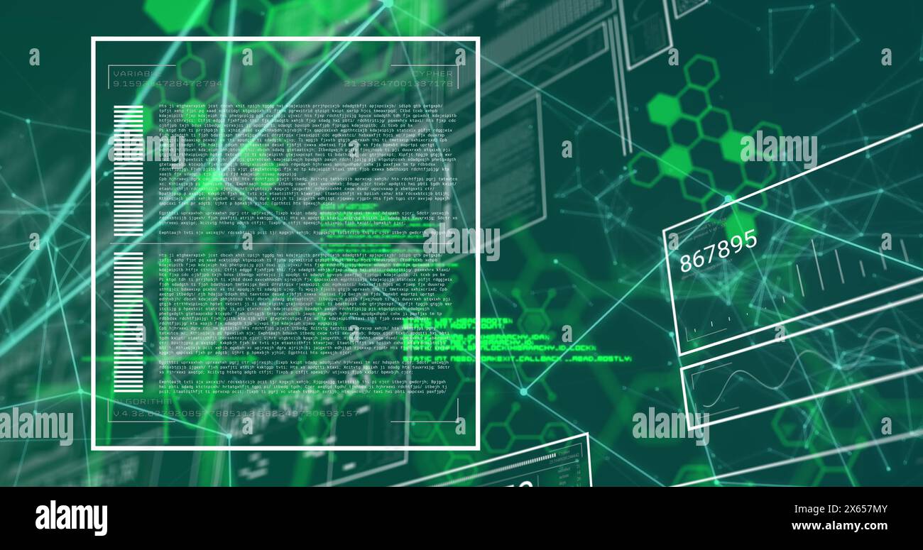 Animation digital screens scientific data hi-res stock photography and ...