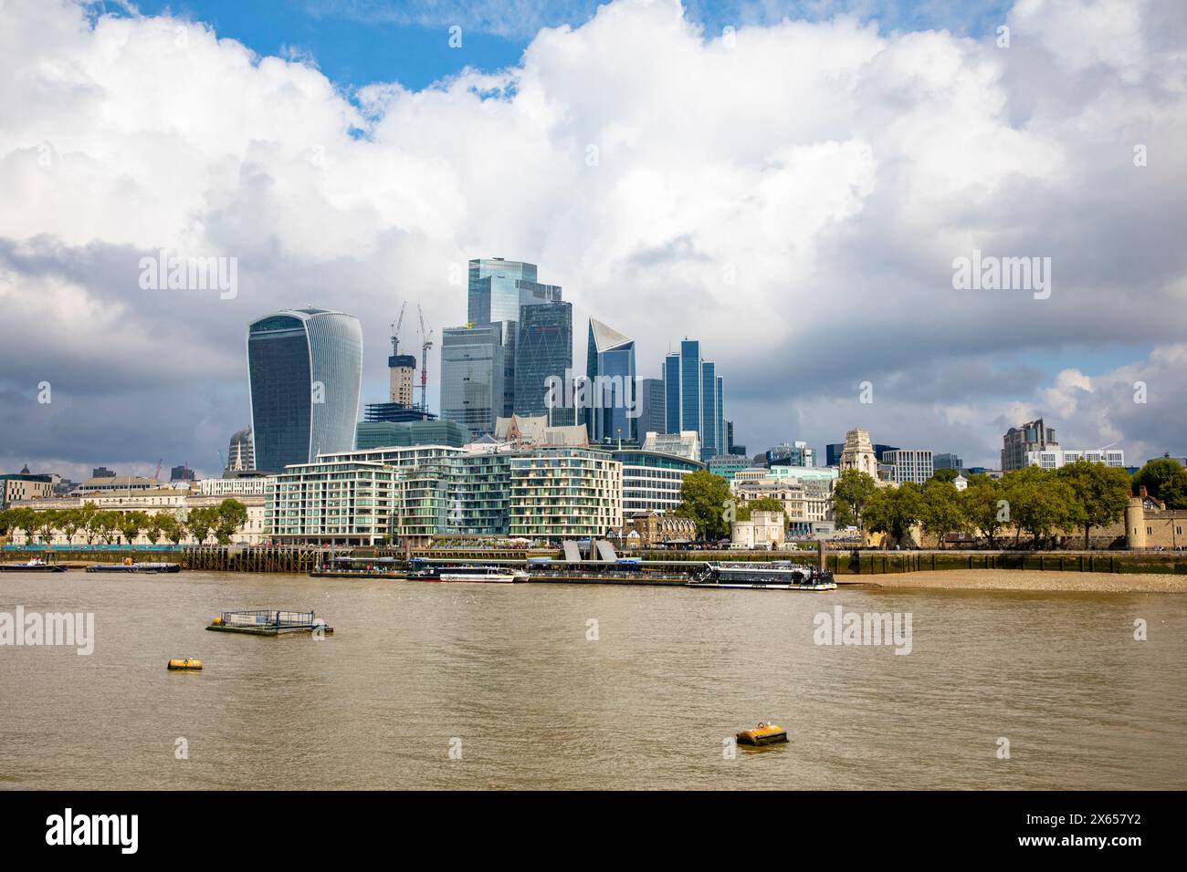 City of London skyline cityscape, high rise skyscrapers in the city The ...
