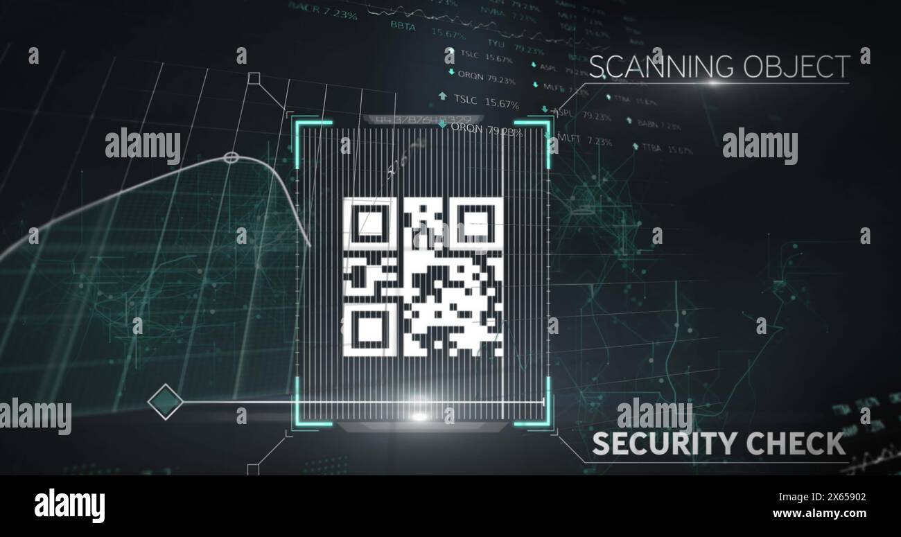 Animation futuristic data analysis graph hi-res stock photography and ...