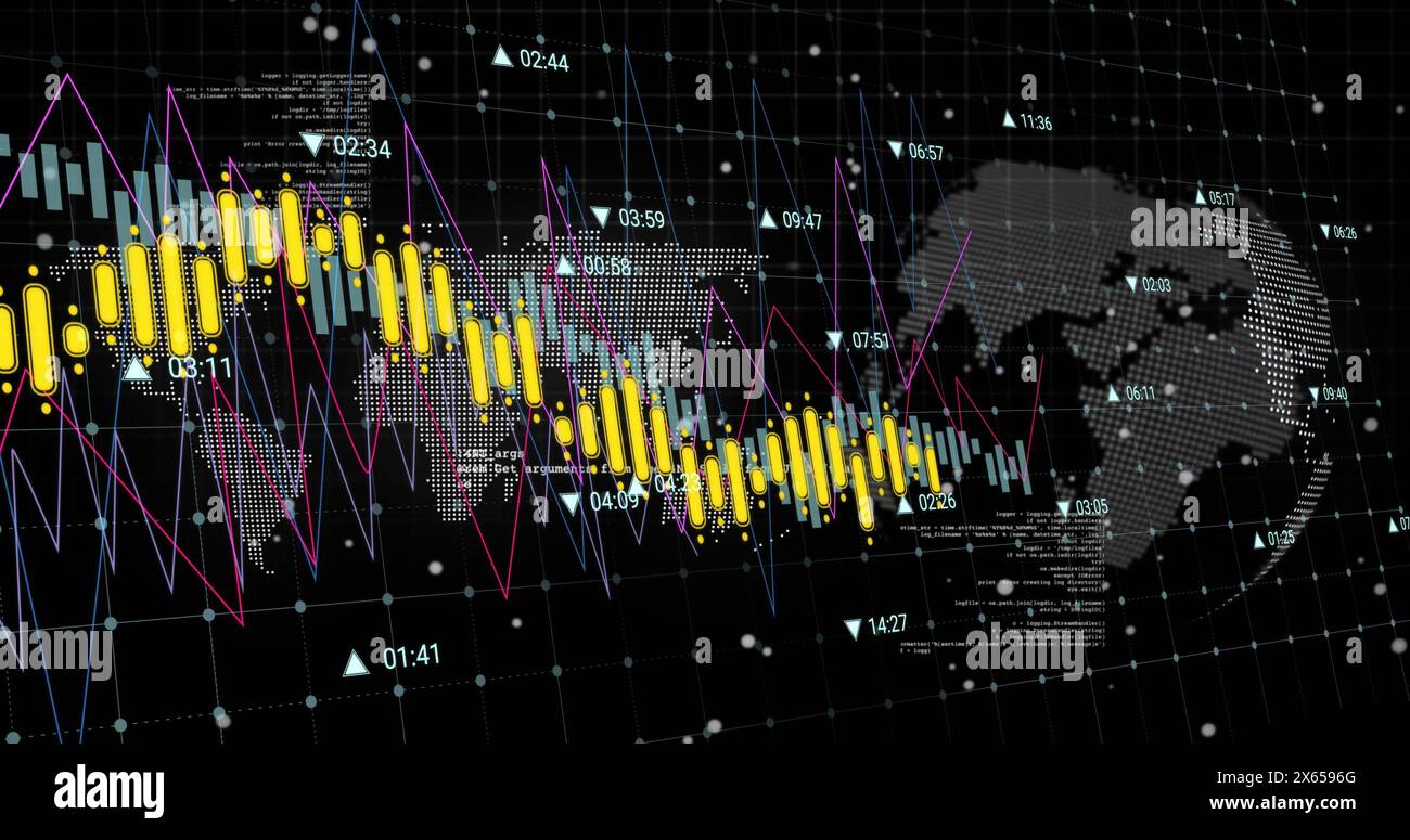 World map network hi-res stock photography and images - Alamy
