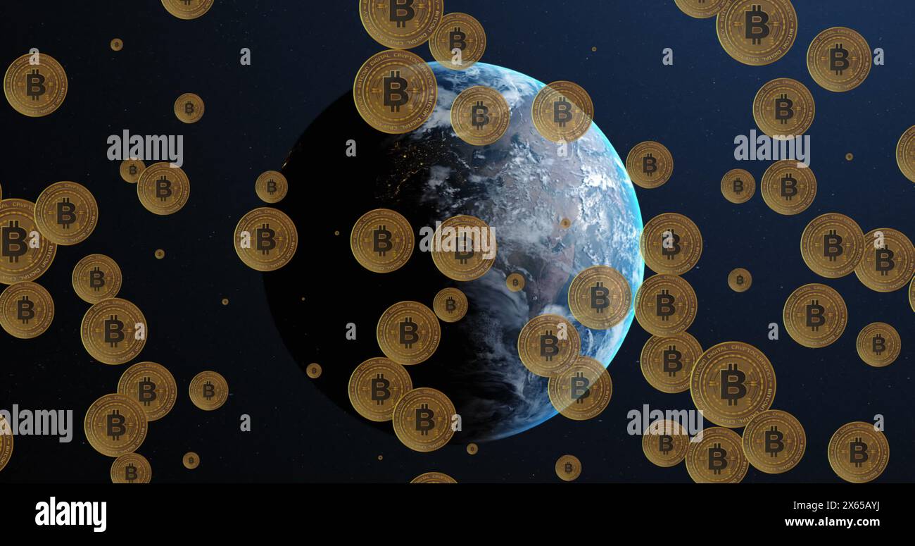 Animation globe spinning world map hi-res stock photography and images ...