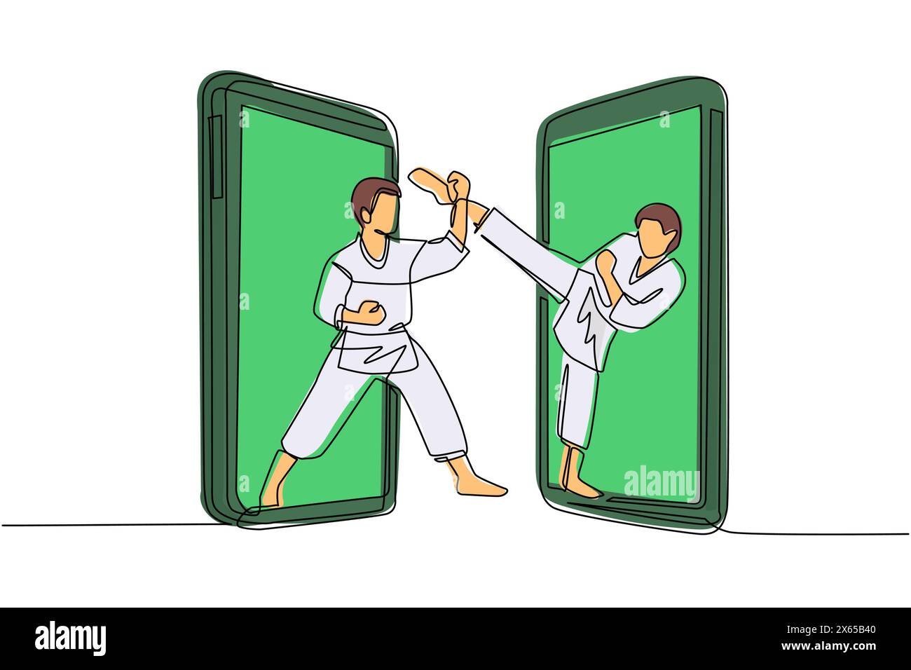 Phone ready Stock Vector Images - Alamy