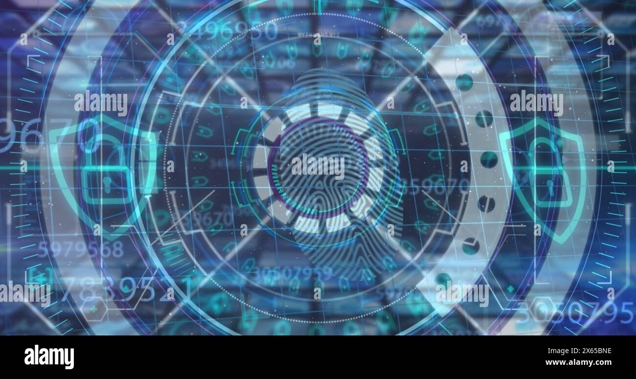 Scope scanning over world map hi-res stock photography and images - Alamy