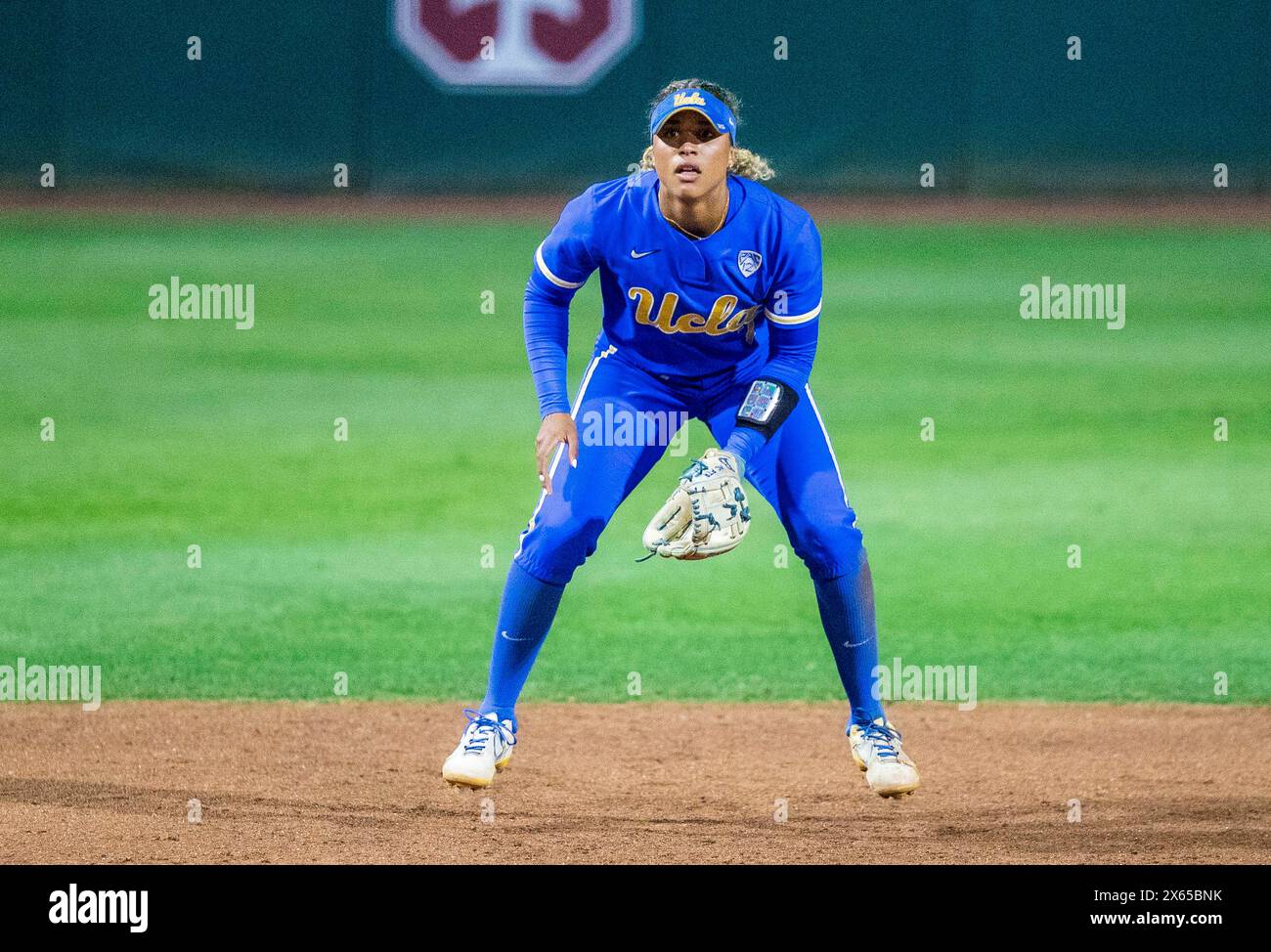 May 11 2024 Palo Alto CA U.S.A. UCLA shortstop Maya Brady (7)ready for ...