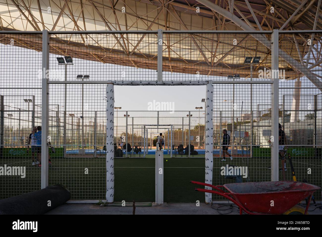 Padel courts in modern hi-res stock photography and images - Alamy