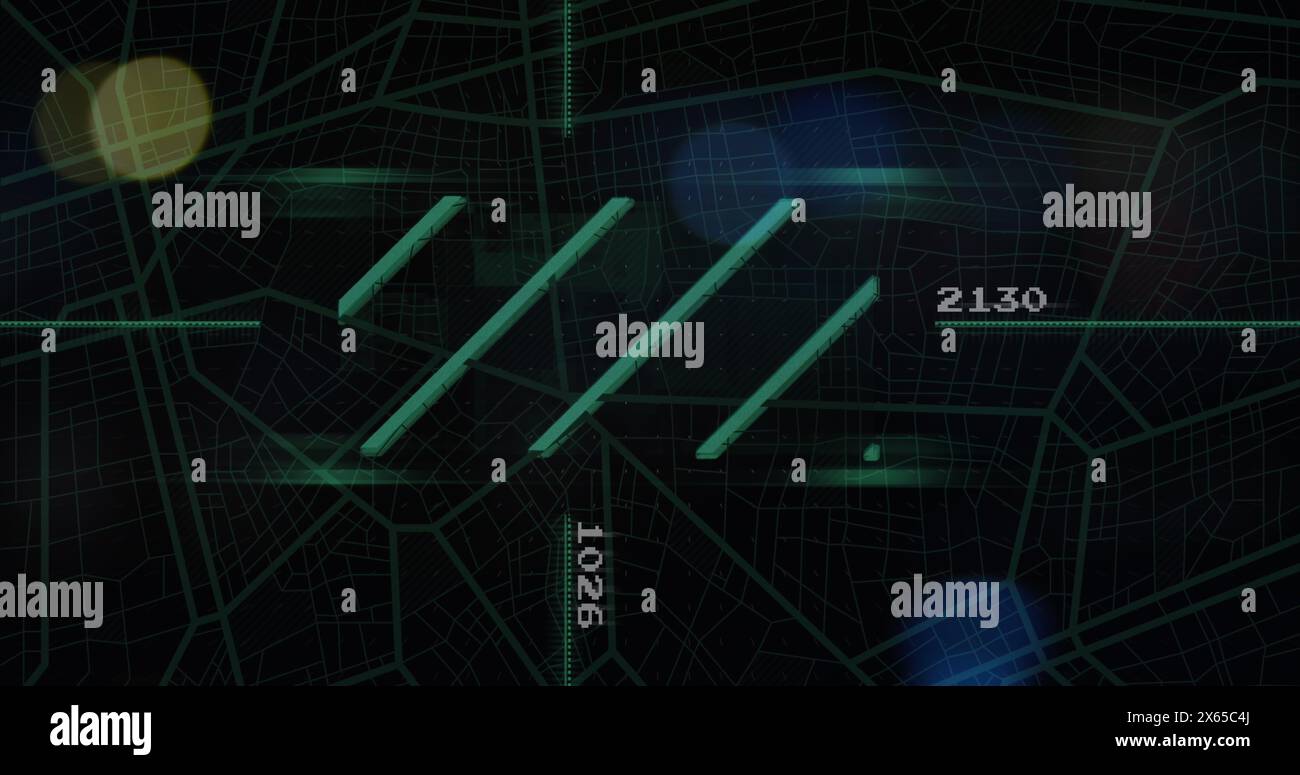 Digital animation lines moving in hi-res stock photography and images ...