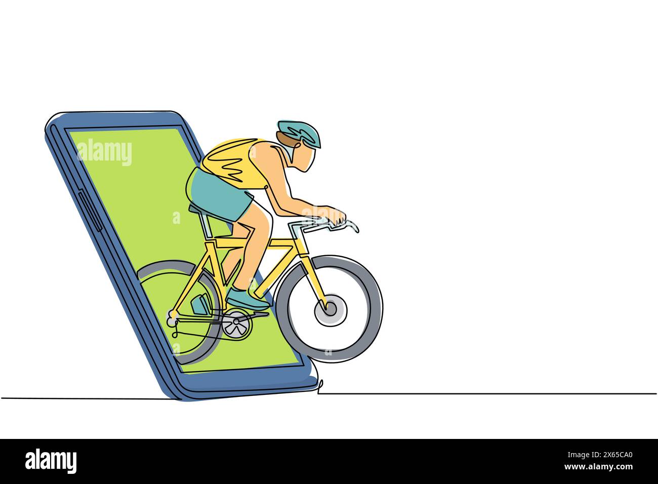 Illustration on training session Cut Out Stock Images & Pictures - Alamy