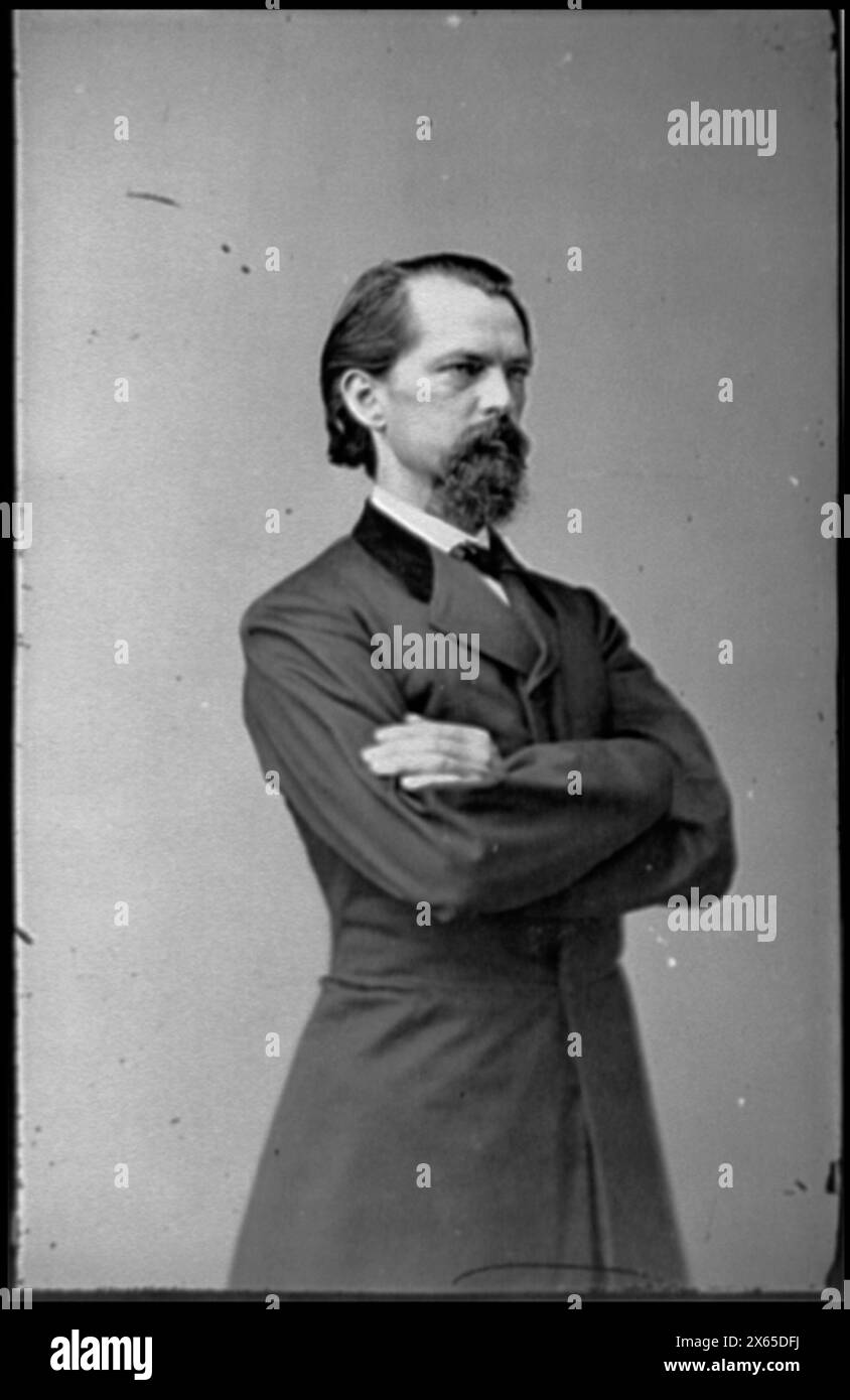 Portrait of Gen. John B. Gordon, officer of the Confederate Army, Civil ...