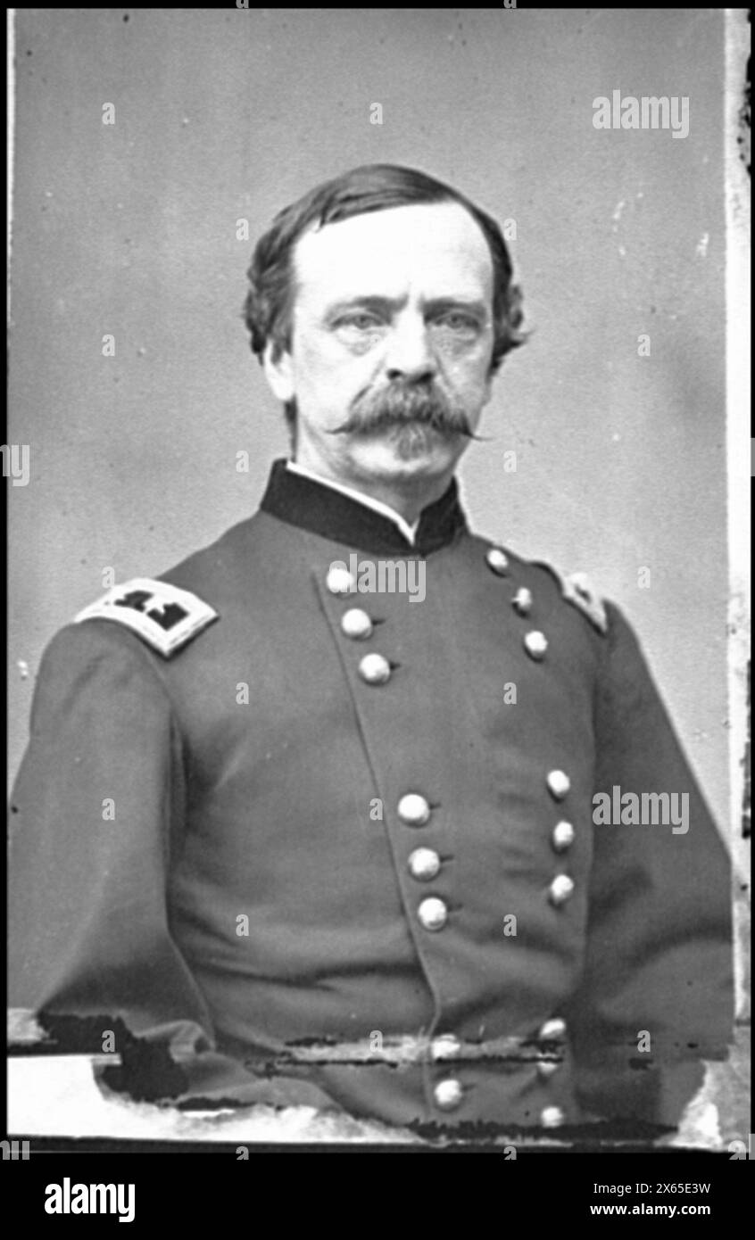 Portrait of Maj. Gen. Daniel E. Sickles, officer of the Federal Army ...