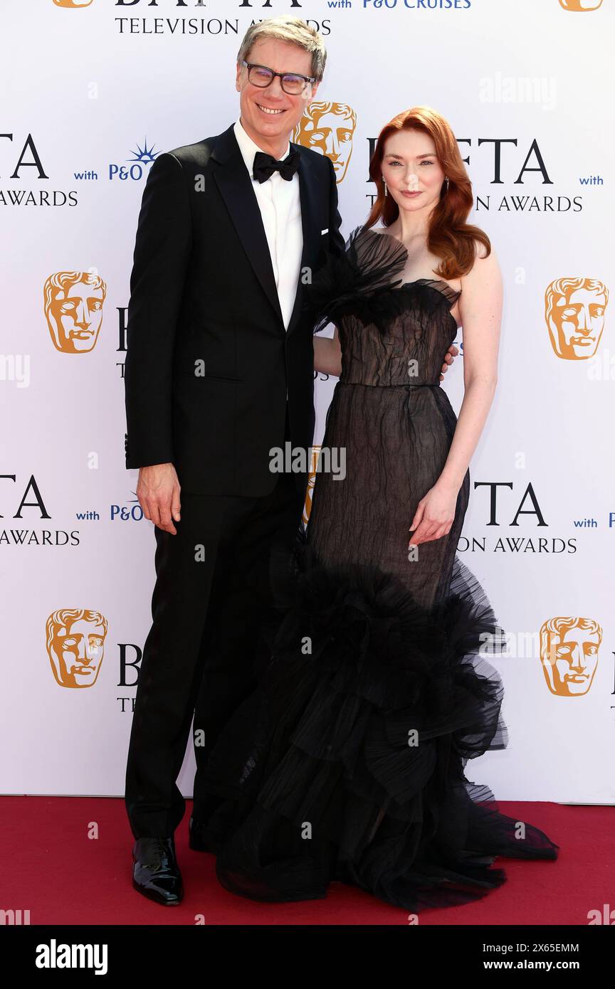 Stephen Merchant und Eleanor Tomlinson bei der Verleihung der BAFTA TV ...