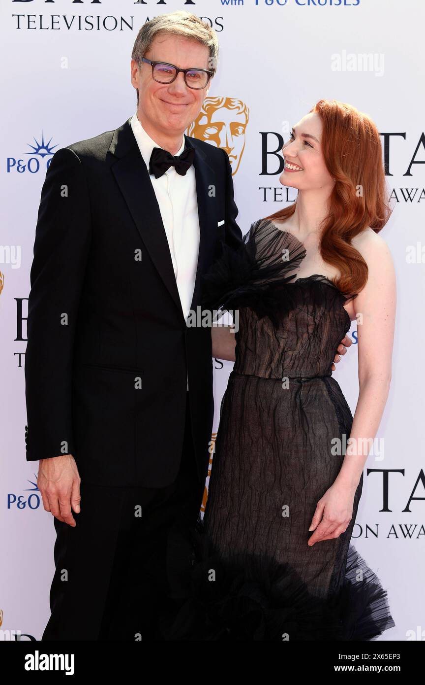 Stephen Merchant und Eleanor Tomlinson bei der Verleihung der BAFTA TV ...