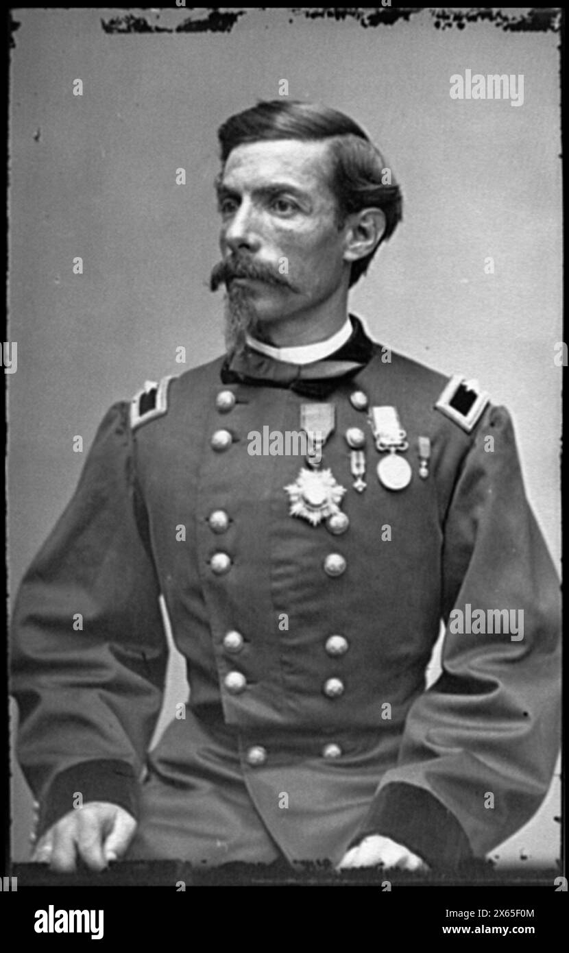 Portrait of Brig. Gen. Alfred N. Duffie, officer of the Federal Army ...