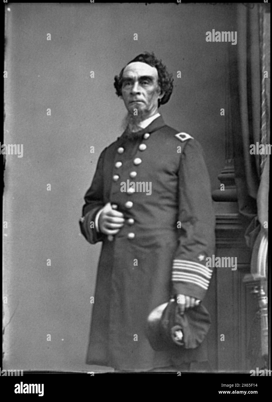 Portrait of Capt. Henry Walke, officer of the Federal Navy, Civil War ...