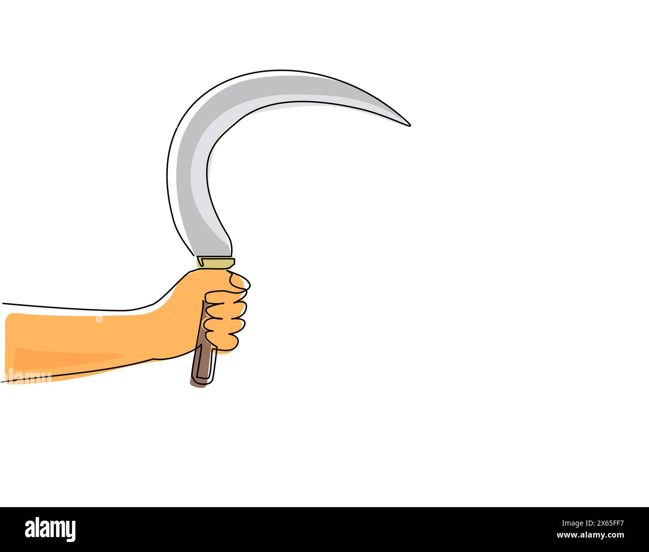 Sickle farm tool hi-res stock photography and images - Alamy
