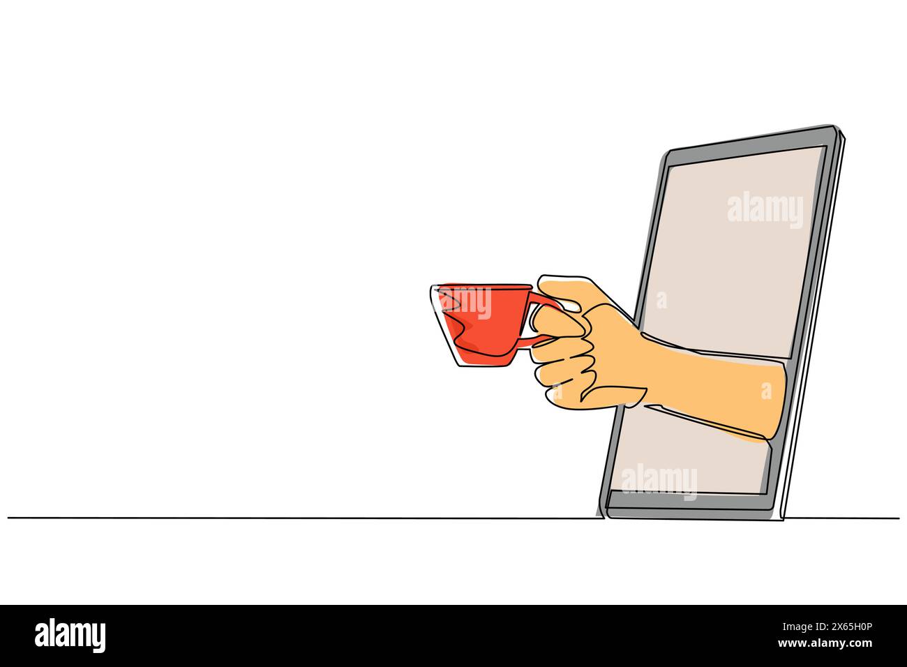 Take order cartoon Cut Out Stock Images & Pictures - Alamy